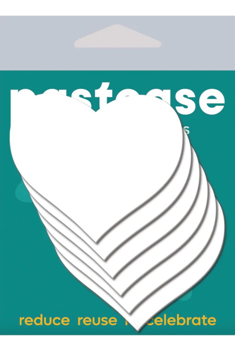 Pastease Sticky Back Refills 3 pairs - Heart · Pole Junkie