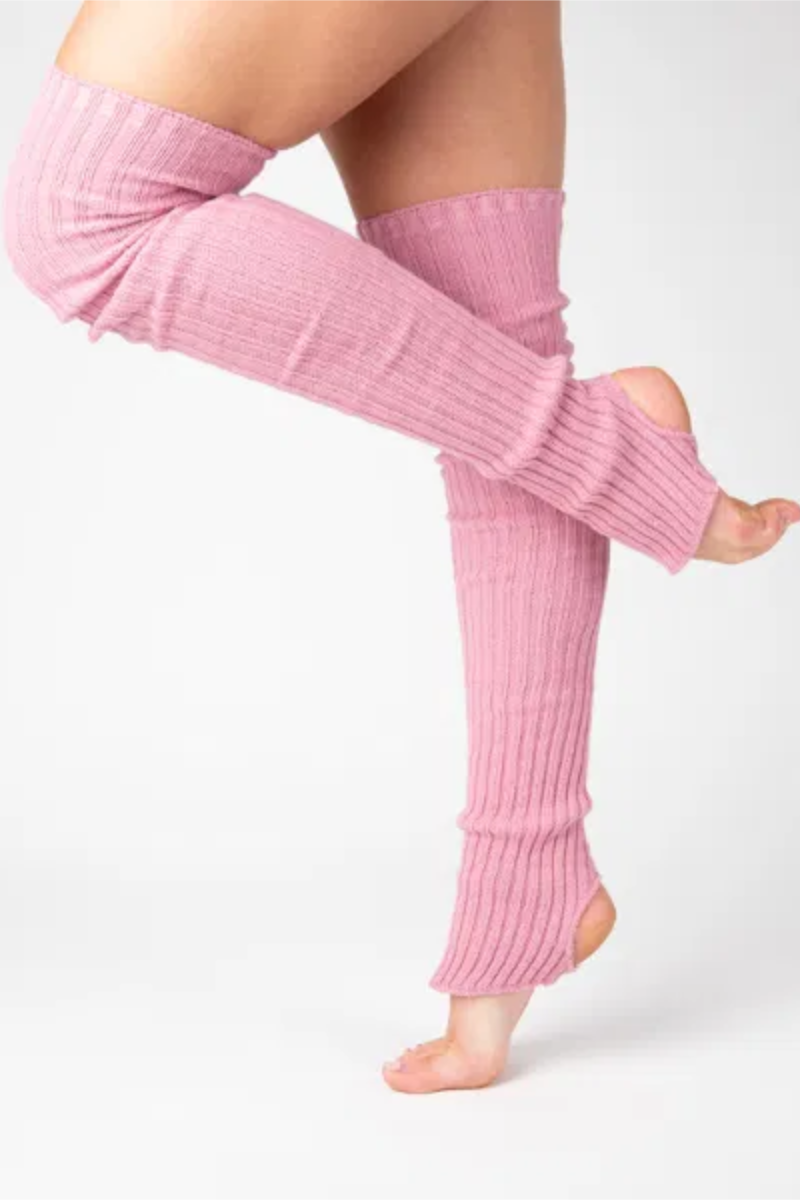 Pole Junkie Thigh High Legwarmers - Dusty Pink
