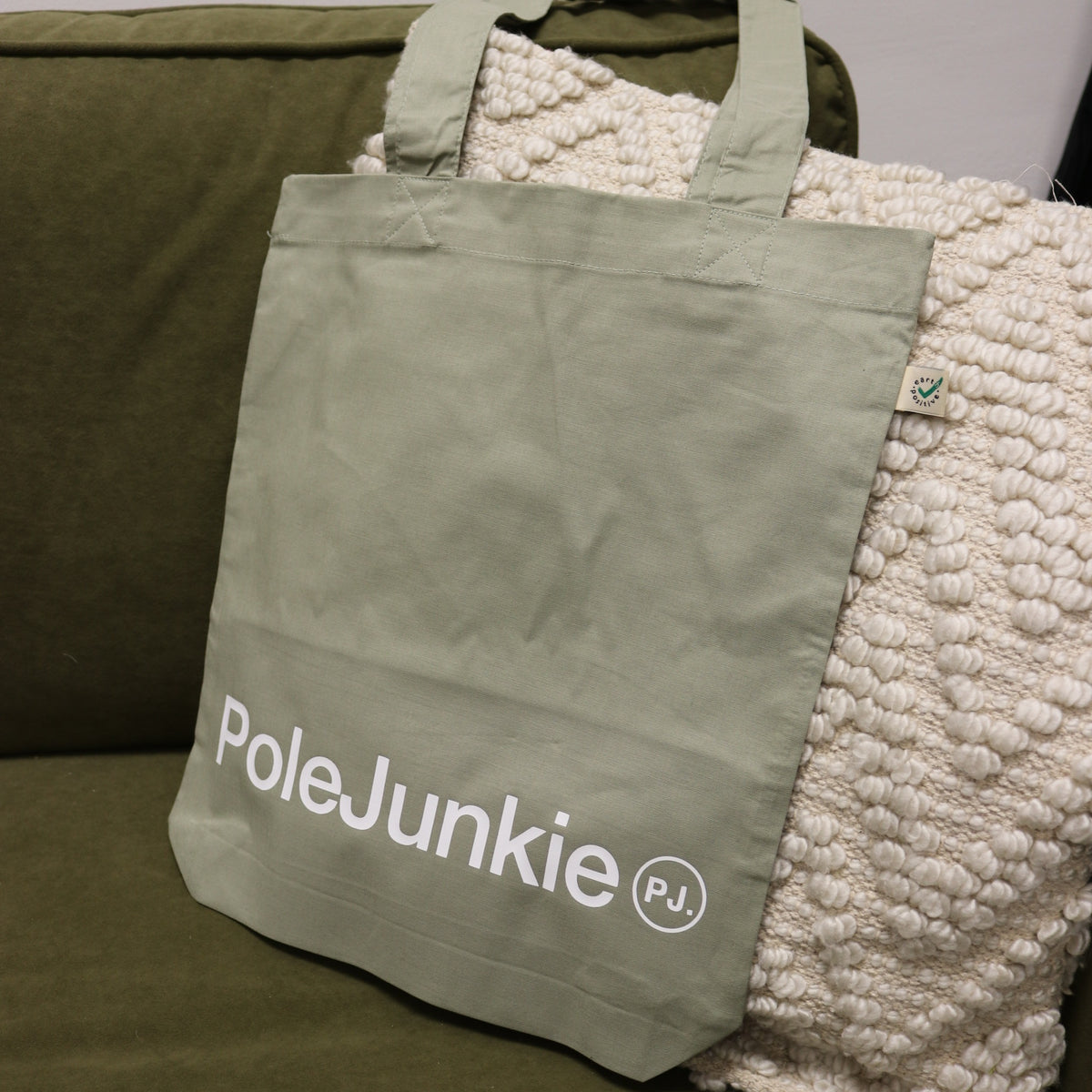 Pole Junkie Tote Bag - Pistachio