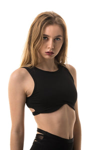 Poledancerka Sleeveless Top - Black · Pole Junkie